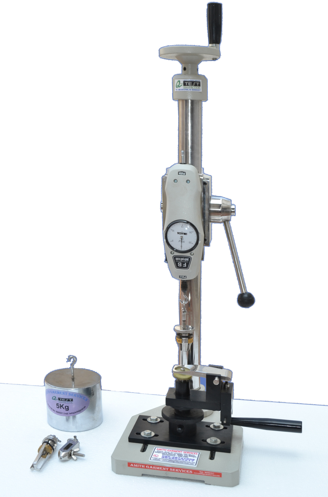 Garment Testing Equipments - Amith Garment Services